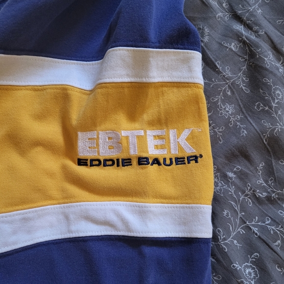 Eddie Bauer | Shirts | Vintage Eddie Bauer Ebtek Longsleeve Mens Polo ...